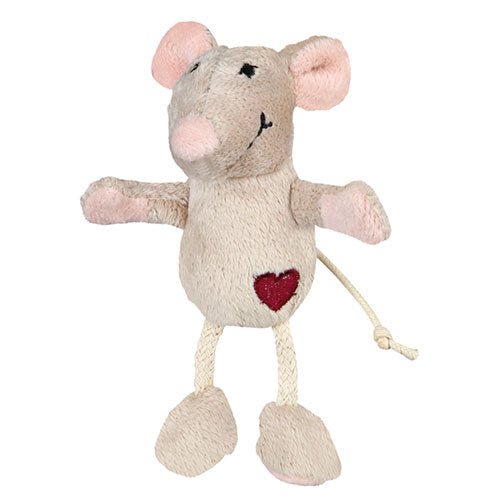 MOUSE - BEIGE PLUSH TOY – Kanineindia